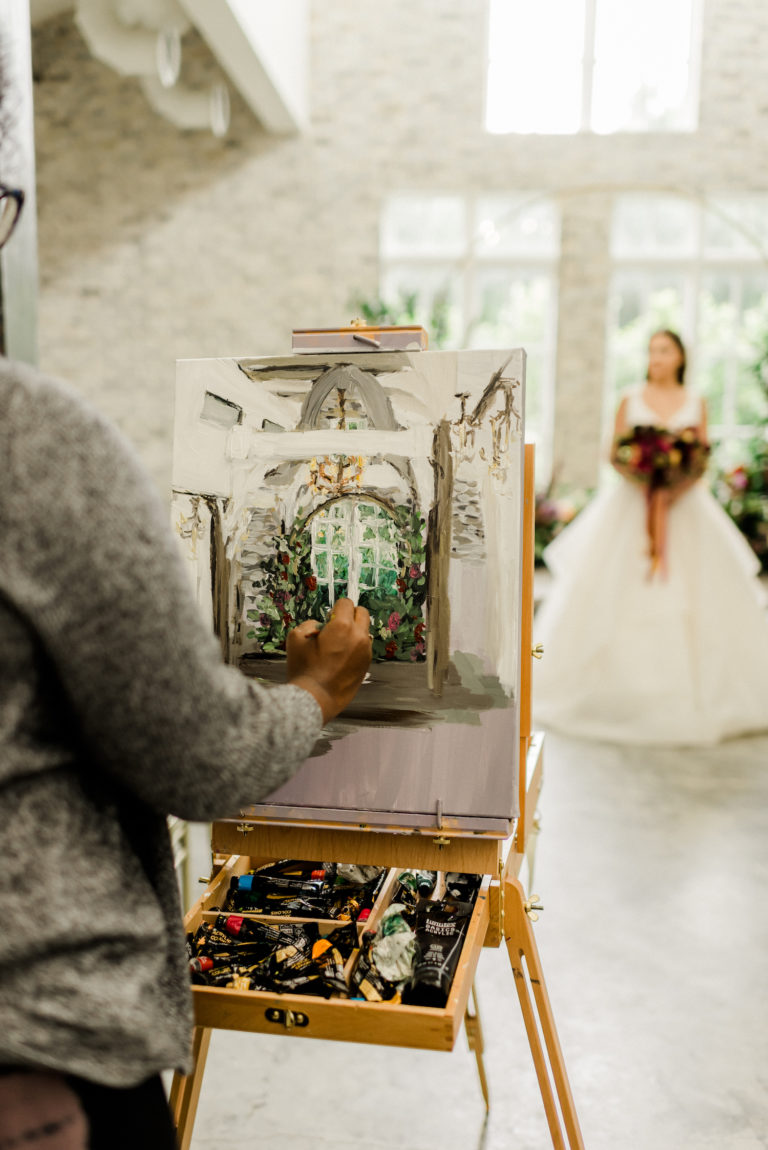 Sweet Plum, Magenta, and Apricot Styled Wedding Shoot at The Peach ...