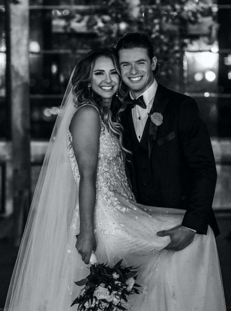 MLB Player + College Sweetheart Celebrate Their Love Story at The ...