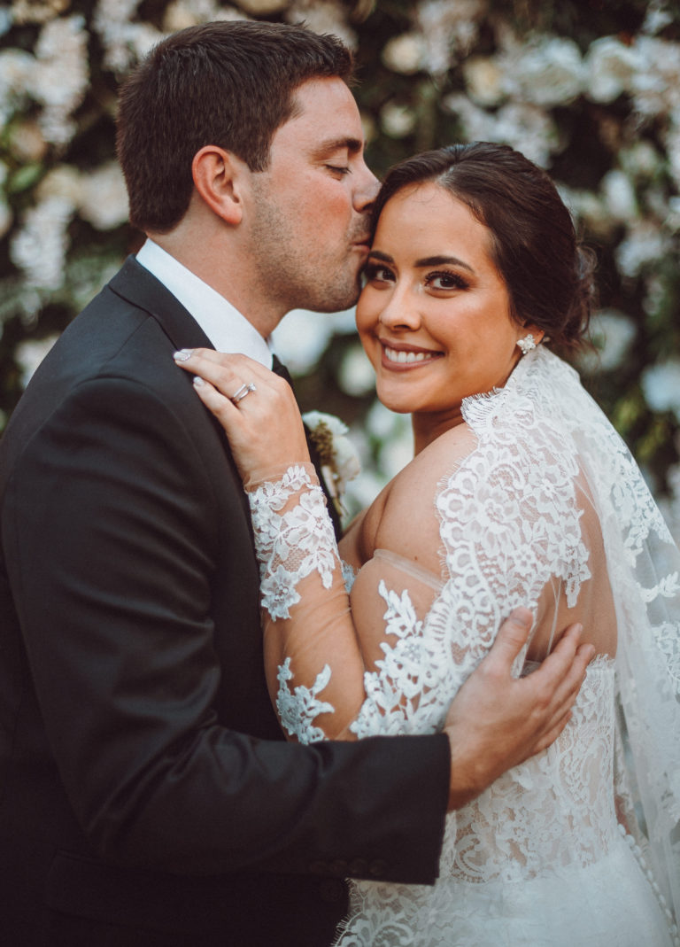 Elegant Courtyard Wedding Filled With Lush Greenery at Agave Estates ...